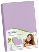 Bellatex Prostěradlo jersey fialová rozměr 180x200 cm