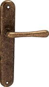 Dveřní kování MP Elegant (OBA - Antik bronz), klika-klika, Otvor na cylindrickou vložku PZ, MP OBA (antik bronz), 90 mm
