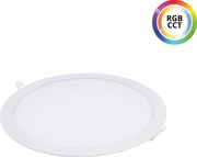 T-LED 102331 LED panel 24V 18W RGBCCT 24KW18 kulatý RGBCCT