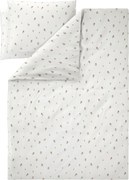 Livarno® Mušelínové ložní povlečení, 200 x 220 cm, 70 x 90 cm (květiny/bílá)