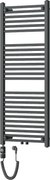Mexen Mars, elektrické topné těleso 1200 x 500 mm, 600 W, antracitová, W110-1200-500-2600-66