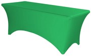 Elastický potah EXTREME na skládací stůl 180-183x76 cm VÍCE BAREV Barva ubrusu: ZELENÁ / GREEN
