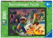 Ravensburger Puzzle Monstra z Minecraftu, 100XL dílků
