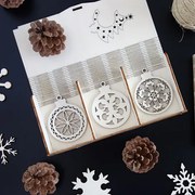 Vánoční ozdoby ze dřeva a plastu, vánoční dekorace dřevěné, dřevěné doplňky PR0107-Christmas decoratio HEU-