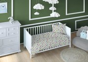 Dětské bavlněné povlečení 160x200 beruška na zip 3694 D KARO Dreamland