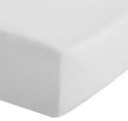Bílé napínací perkálové prostěradlo 135x190 cm Easy Iron Percale – Catherine Lansfield