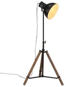 Stojací lampa 25 W černá 75 x 75 x 90–150 cm E27
