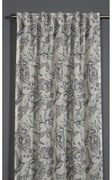 Šedý závěs 135x245 cm Birds and Roses – Sehlbach
