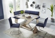 Iktus Rohový jídelní set DUO B Rozměr lavice: 125 x 165 cm