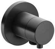 Keuco IXMO - Přepínací ventil pod omítku, pro 2 výstupy, s připojením sprchy, černý chrom kartáčovaný 59556131101