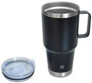 Termohrnek iris barcelona tumbler s rukojetí 850 ml, černý