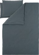 Livarno® Ložní povlečení z bambusové viskózy, 200 x 220 cm, 70 x 90 cm (tmavě modrá)