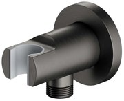 OMNIRES - Nástěnné kolínko s držákem, kartáčovaný grafit 8873GR