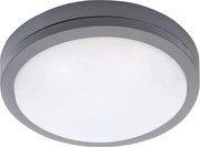 LED venkovní světlo WO781 Siena - kruh 23 cm, šedá