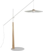 Bílá/v přírodní barvě stojací lampa (výška 200 cm) Belle – Zuiver