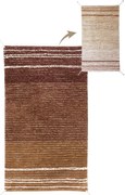 Bavlněný koberec v cihlové barvě 80x140 cm Twin Toffee – Lorena Canals