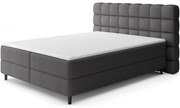Eltap Čalouněná postel Camma s úložným prostorem Materiál a barva potahu: Calmora 05 - šedá, Rozměr: 140x200