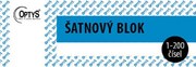 1280 - Šatnový blok, 200 listů (5 barev)
