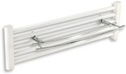 Novaservis Metalia 2 - Dvojitý držák na otopný žebřík 60 cm, chrom 6225/1,0
