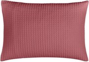 Vandyck Luxusní povlak na polštář Home Piqué waffle 40x55cm Wild rose