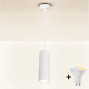 Brilagi - LED Stmívatelný lustr na lanku SELE 1xGU10/6W/230V bílá