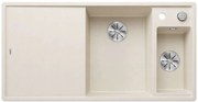 Blanco Axia III 6 - Silgranitový dřez, 100x51 cm, s ovládáním odtoku a příslušenstvím, InFino, jemná bílá 527045
