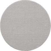 Ayyildiz, Kusový koberec Loom 4300 Silver kruh, 120x120 (průměr) kruh, šedá, obývací pokoj