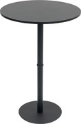 Barový stůl Hereford 75 cm - černá/černá