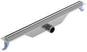 Cersanit Tako, SLIM lineární odtokový žlab 90cm, nerezová, S907-015