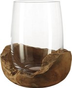 Lucerna Leonardo TERRA P.23cm teakový podstavec
