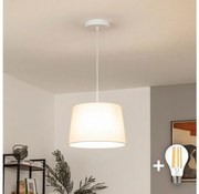 Brilagi - LED Lustr na lanku CERIA 1xE27/40W/230V pr. 30 cm béžová