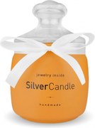 Vonná Svíčka Silver Candle Hand Made Creamy Carmel Bižuterie Náušnice