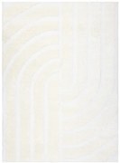 Dywany Łuszczów, Kusový koberec Mode 8631 geometric cream, 80x150, bílá, kancelář