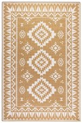 ELLE Decoration, Kusový koberec Gemini 106022 Ochre z kolekce Elle – na ven i na doma, 80x150, žlutá, chodba / předsíň