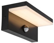Rabalux 77115-LED Ven. nás. svítidlo se senzorem ZARAGOZA LED/9W/230V IP54 černá