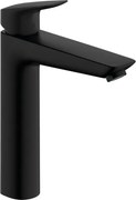 Hansgrohe Logis umyvadlová baterie bez výpusti matná černá 71091670