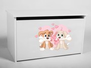 ADRK Furniture Truhla na hračky DARIA TB-Dar-DOG-O010
