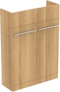 Ideal Standard i.Life S - Umyvadlová skříňka, 60x21x83 cm, 2 dvířka, přírodní dub T5298NX