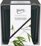 Ipuro Vonná svíčka Essentials, Black Bamboo, 125 g
