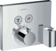 Hansgrohe Shower Select - Termostatická baterie pod omítku, se 2 výstupy, chrom 15765000