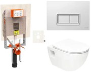 Závěsný wc set k zazdění SAT Project SIKOVZSATPRO51680
