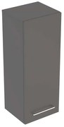 Geberit Selnova Square - Boční horní skříňka 85x33x30 cm, 1 dvířka, lávová mat 501.277.00.1