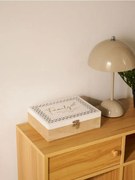 Sinsay - Úložný box s víkem a nápisem - vícebarevná