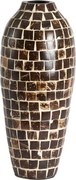 Hnědá bambusová váza (výška 40 cm) Tudela – Light & Living