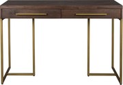 Konzolový stolek v dekoru akácie v tmavě přírodní barvě 45x120 cm Class – Dutchbone