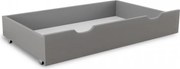Úložný box pod postel 98 cm, šedá