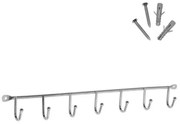 Erga příslušenství, 7-háček na ručníky, chromová, ERG-YKA-E.WK7