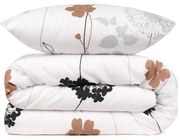 Prodloužené bílé povlečení na dvoulůžko 240x220 cm Atlantis – Mijolnir