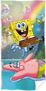 Osuška Sponge Bob Vodotrysk 70x140 cm