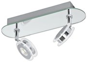 Eglo 95278 - LED bodové koupelnové svítidlo AGUEDA 2xLED/3,3W/230V IP44